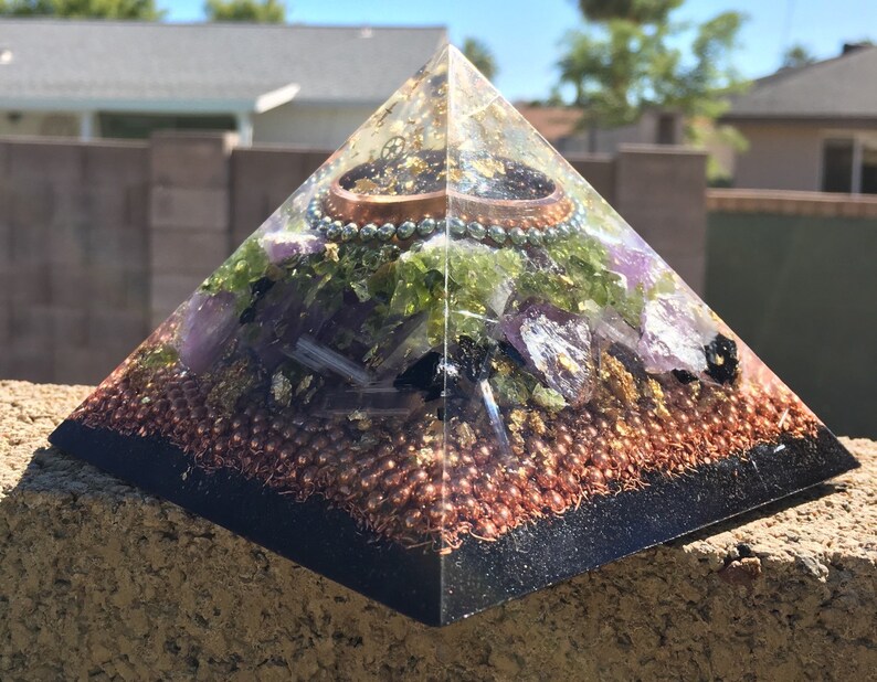 Extra Strong Orgone ASG Large Pyramid With an Orgone Filled - Etsy