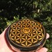 Large Orgone ASG Charging Disc With Flower of Life Rhodizite - Etsy