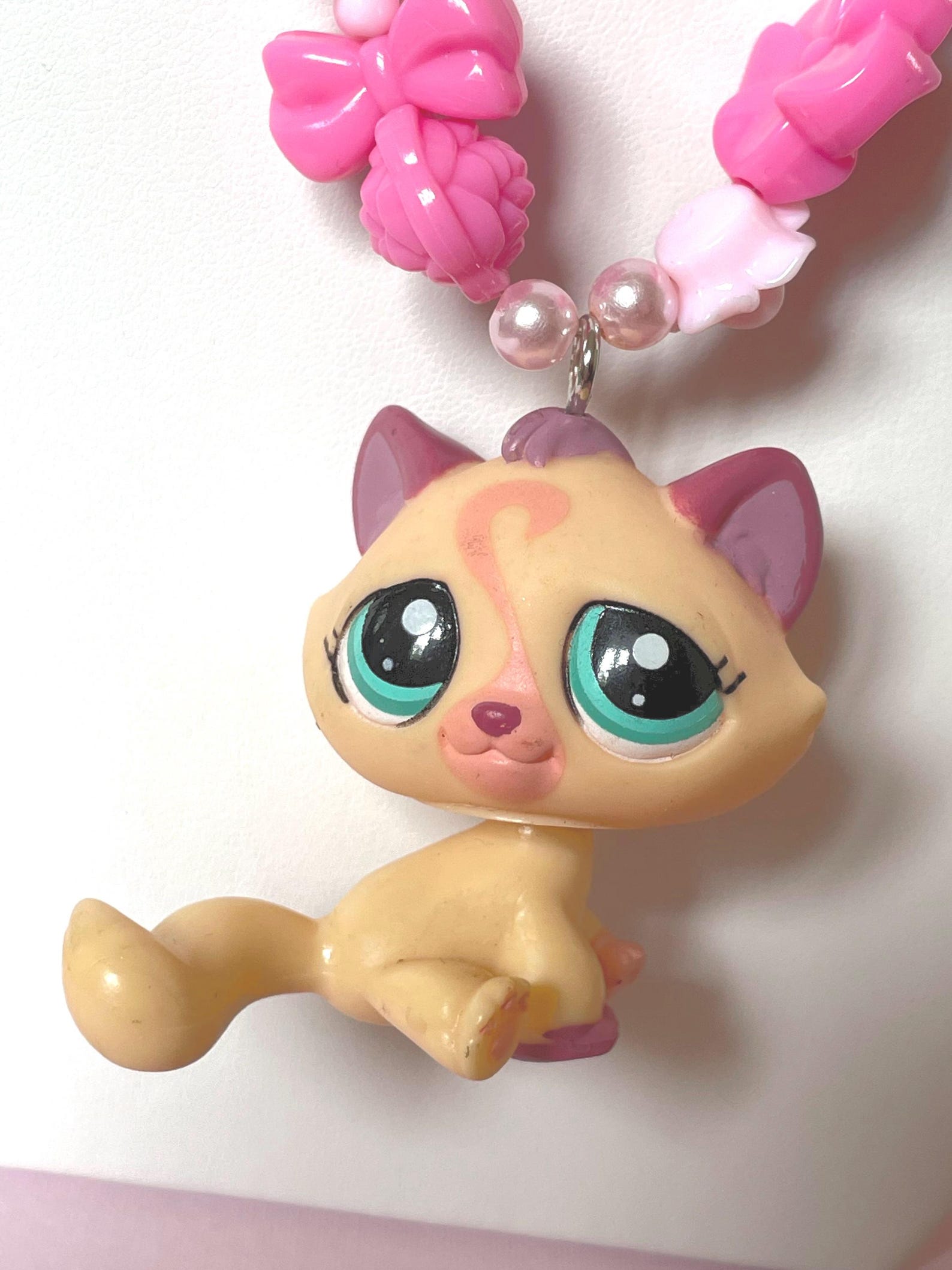 Littlest Pet Shop Kitty Necklace - Etsy