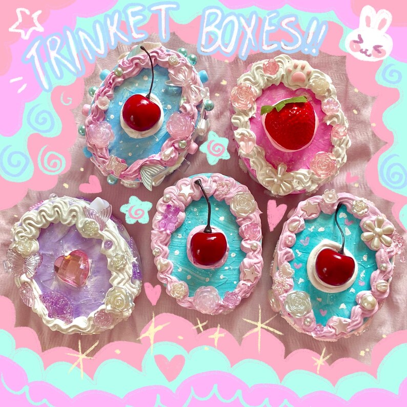 Cake Trinket Box - Etsy