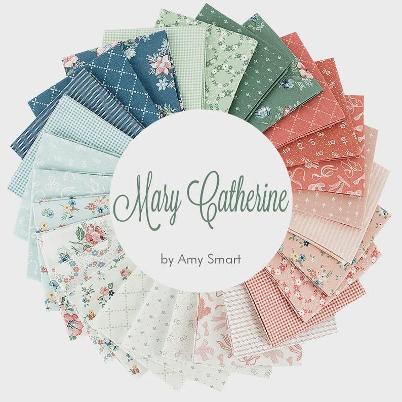 Mary Catherine 27 Pc Fat Quarter Bundle by Amy Smart for Riley Blake ...