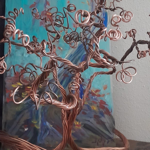 Copper Wire Tree - Etsy