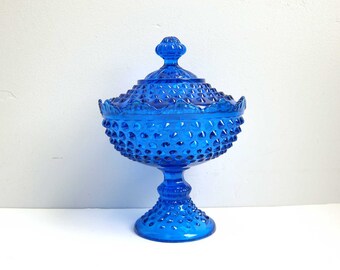 Fenton candy dish | Etsy