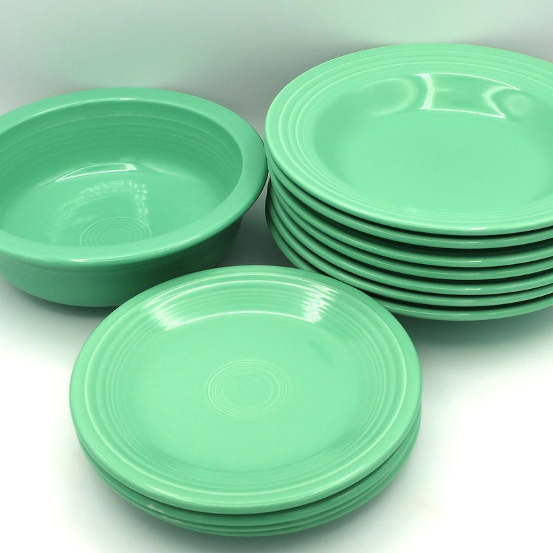 Green Dinnerware - Etsy