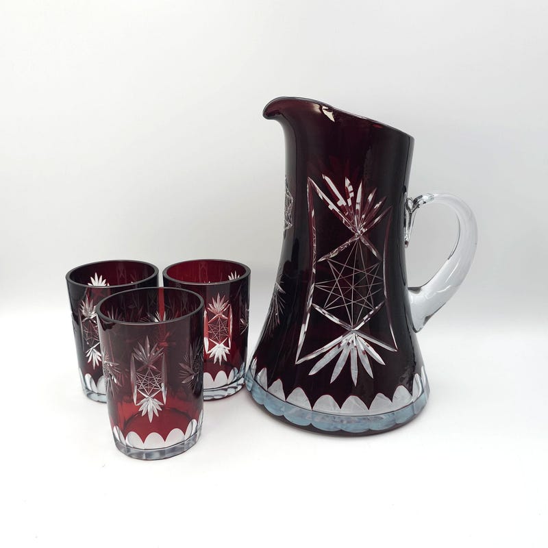 Czech Pitcher - Etsy