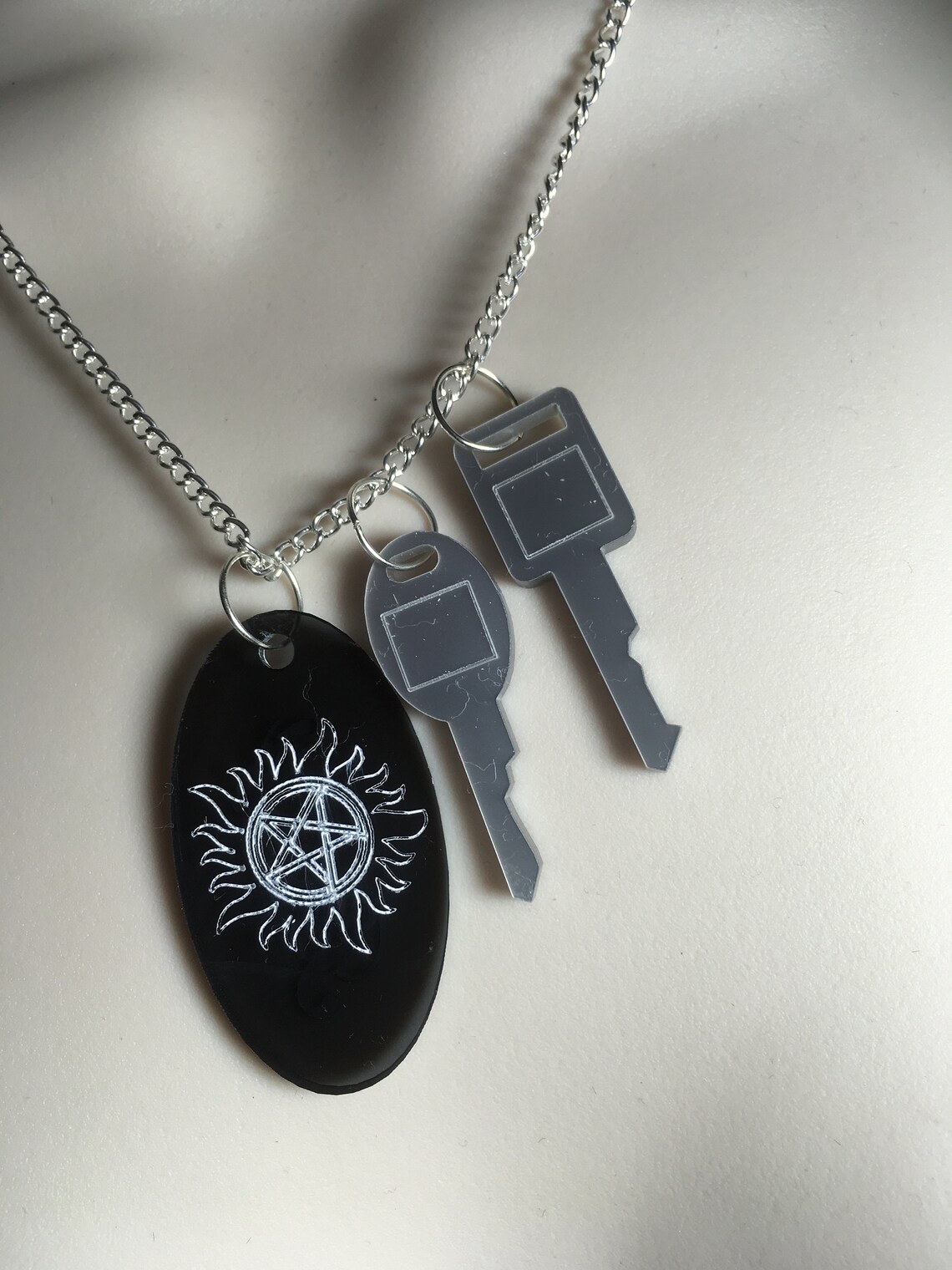 SUPERNATURAL Inspired 'BABY' Car Keys & Fob Necklace - Etsy