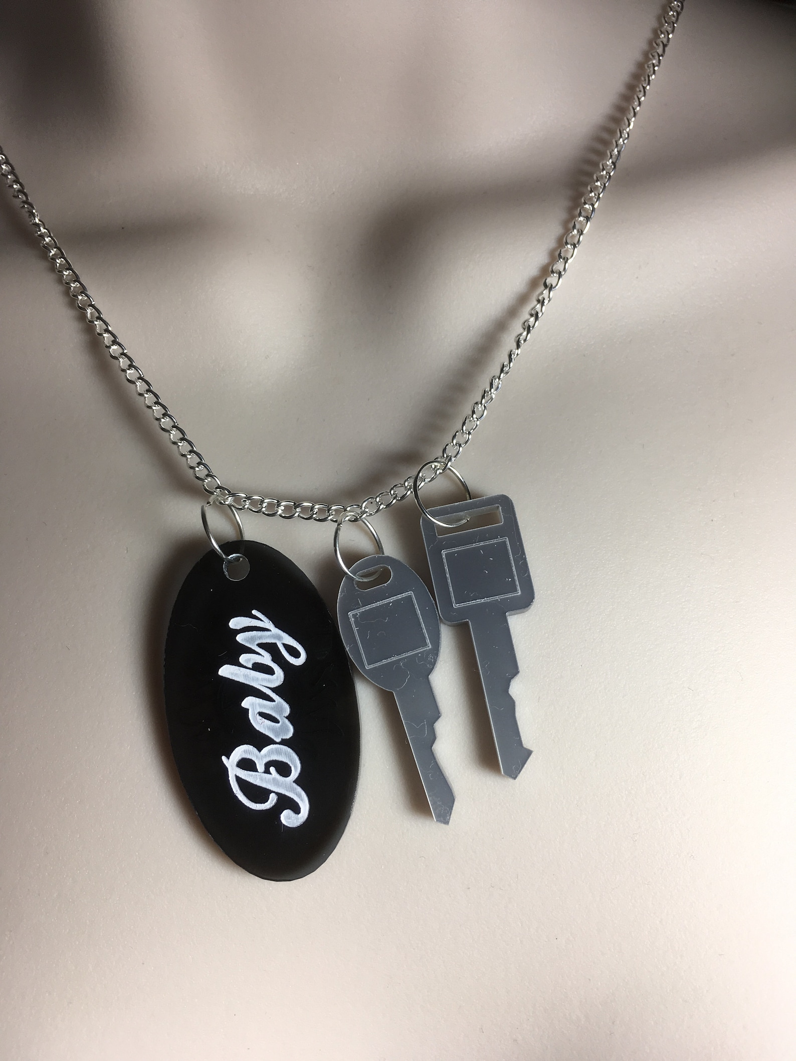 SUPERNATURAL Inspired 'BABY' Car Keys & Fob Necklace - Etsy
