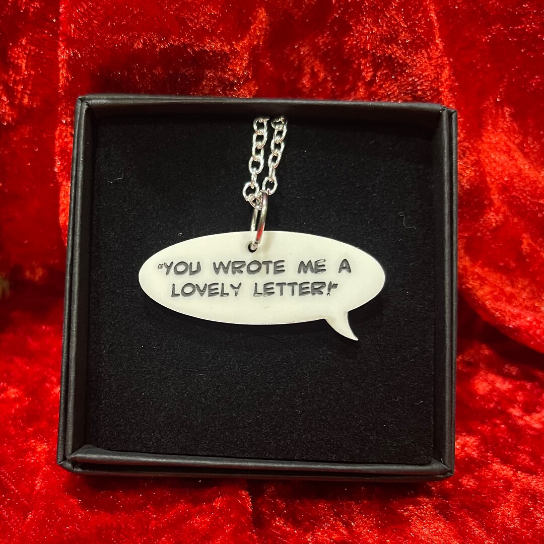 OFMD - Season 2 Inspired Quote Necklace - Ed Teach - Etsy