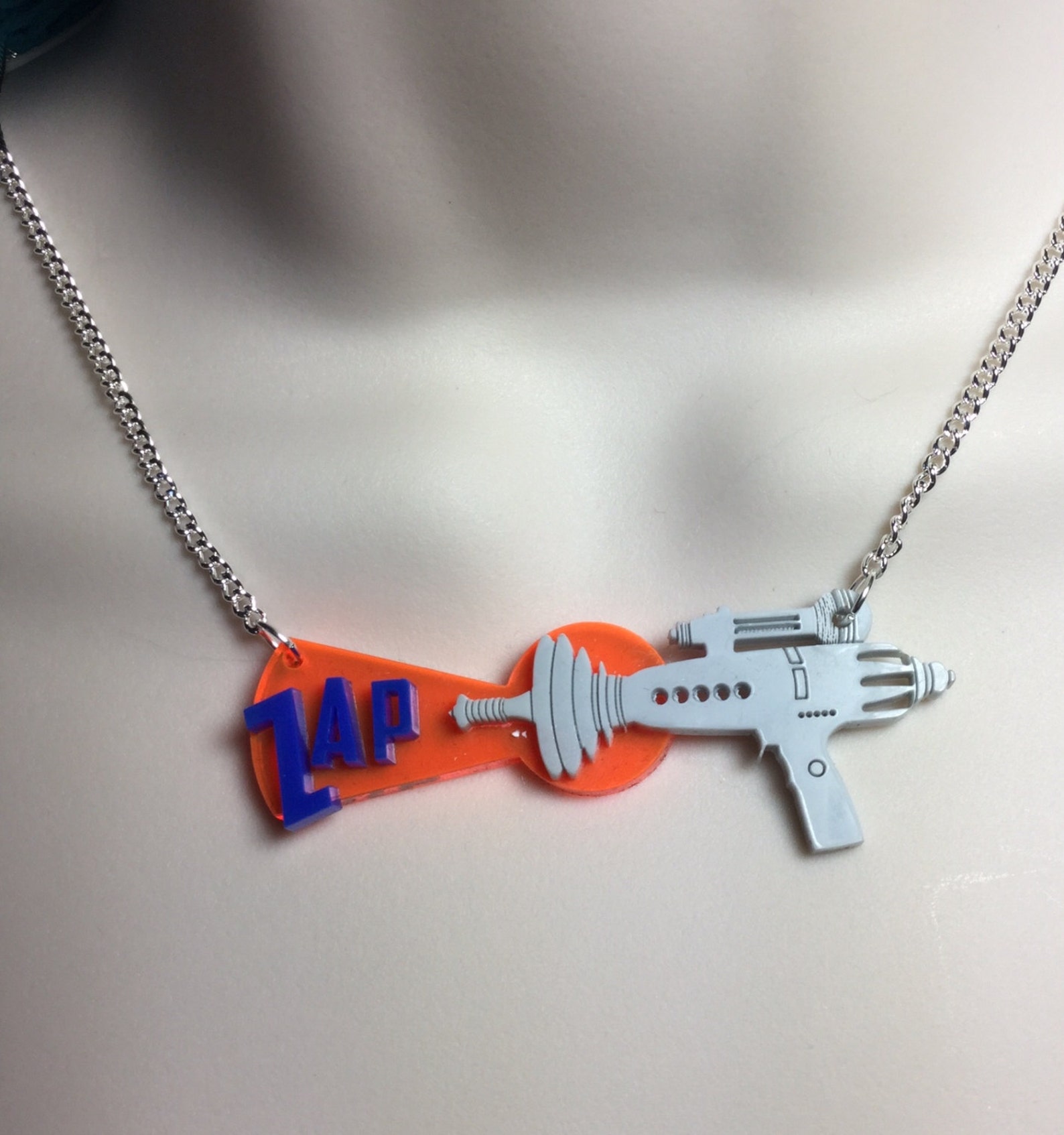 Laser Cut Layered Acrylic 'zapping' Ray Gun...b - Etsy