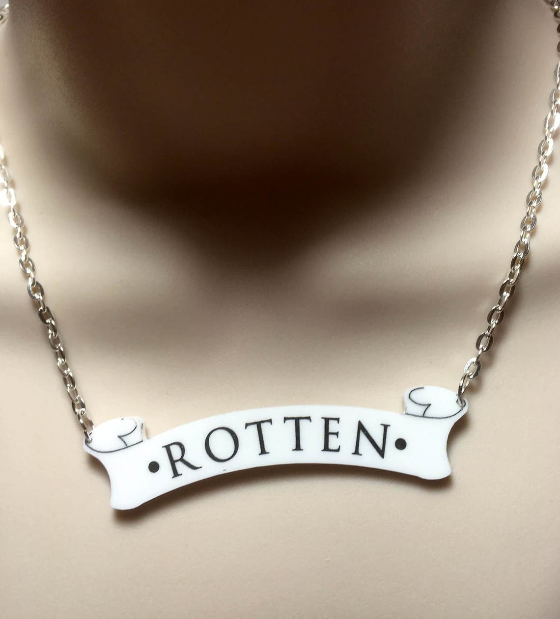 Harley Quinn Tattoo Inspired rotten Acrylic - Etsy