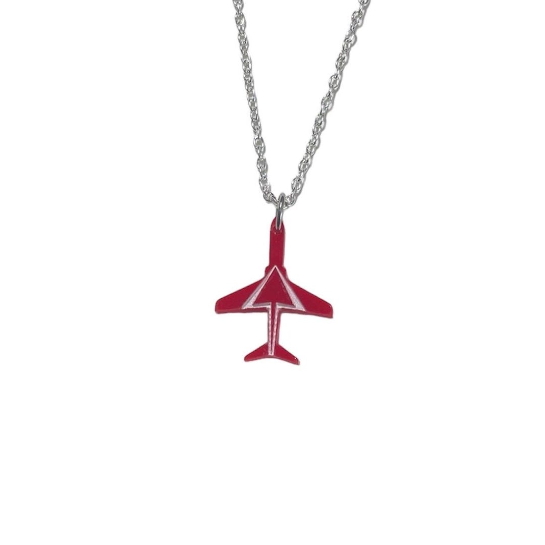 Red Arrows Inspired Acrylic Necklace - Etsy
