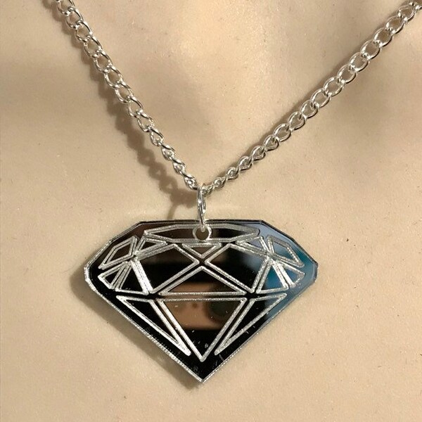 Laser Cut Necklace - Etsy UK