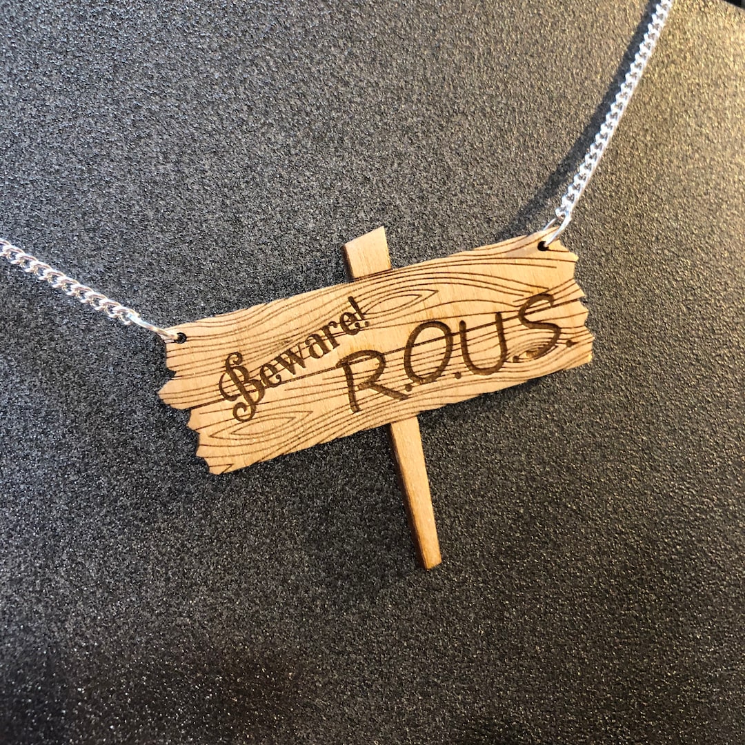 Princess Bride Inspired ROUS Necklace - Etsy