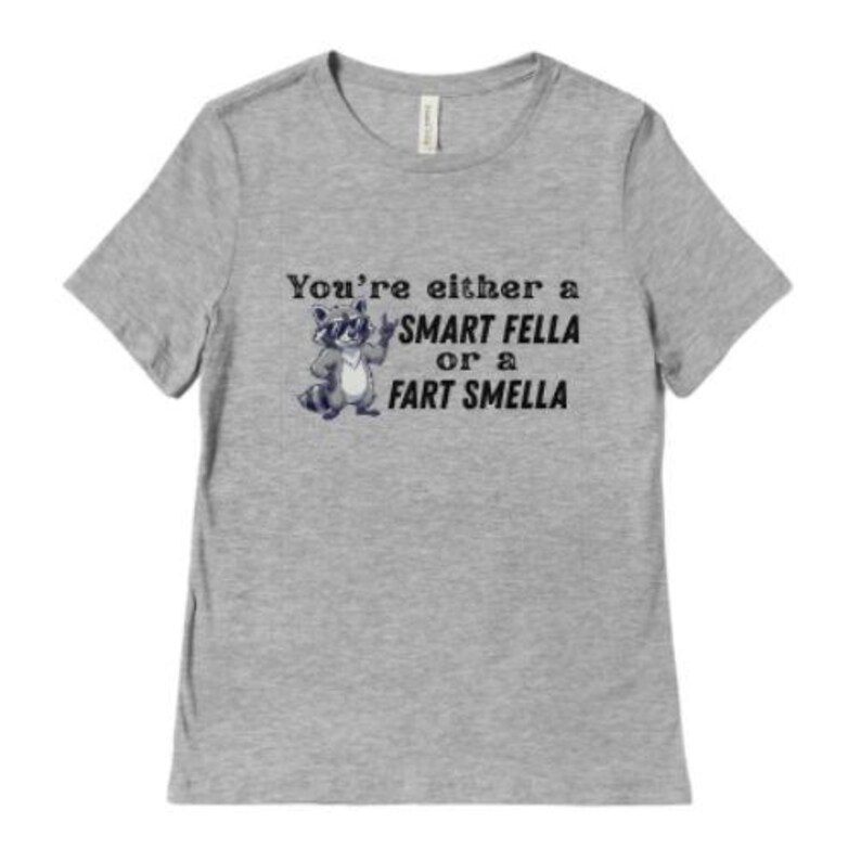 Smart Fella or Fart Smella, Black Lettering (PNG Digital Download File ...