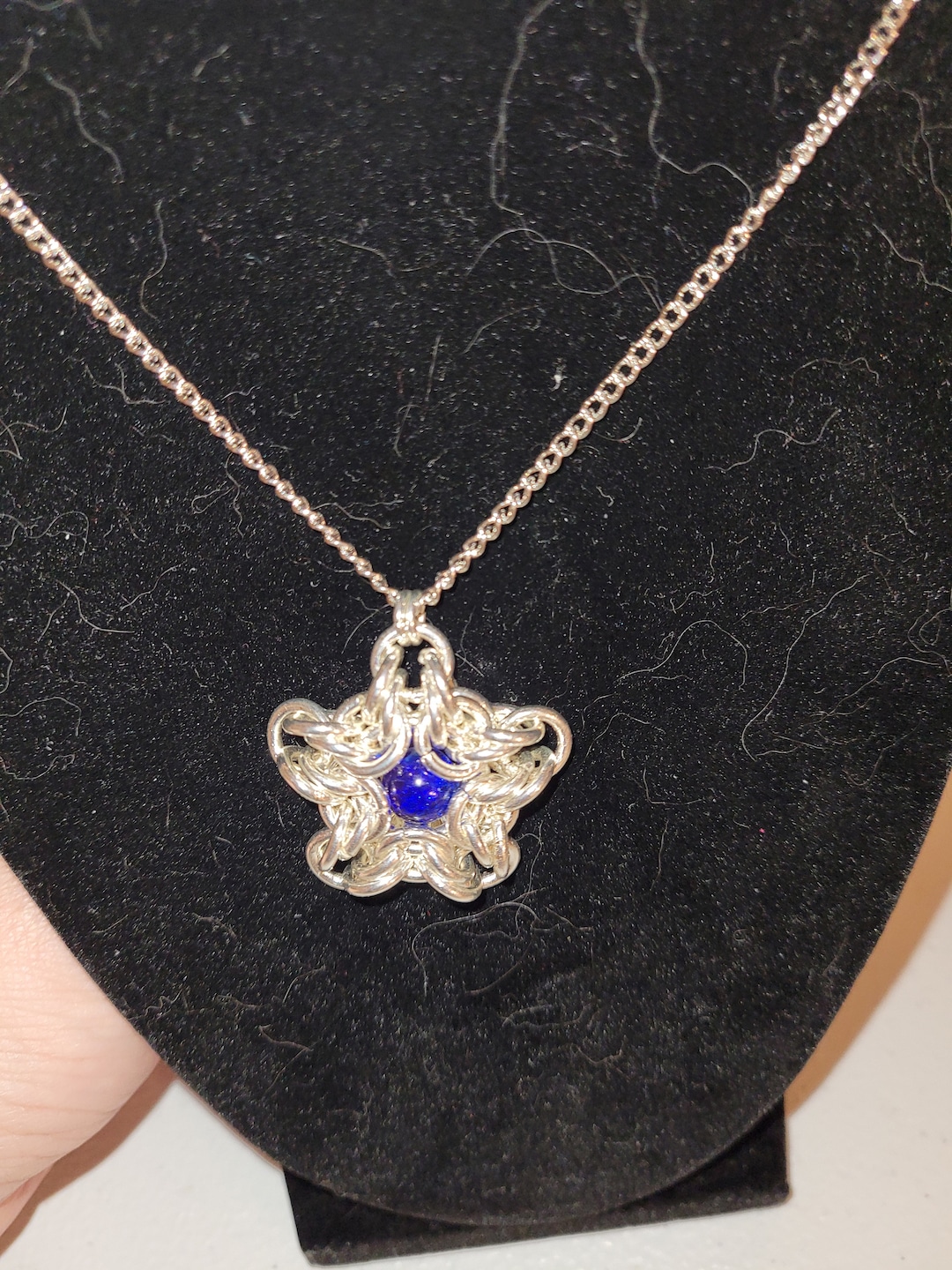 Byzantine Star Chainmail Necklace - Etsy