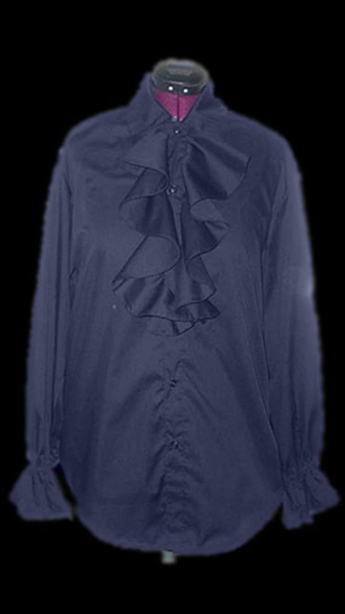 Ruffled Edwardian Poet Shirt - Etsy