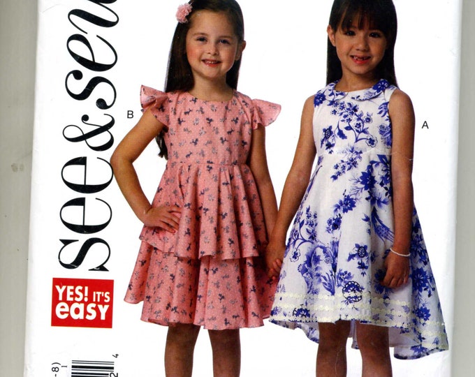 Sewing Patterns for Little Girls Dresses and Outfits - Etsy