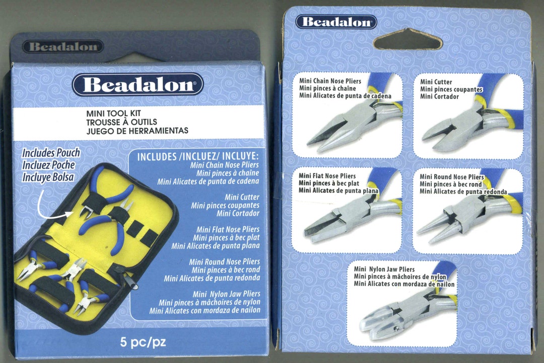 Beadalon Mini Tool Kit With Pouch and Five Tools - Etsy