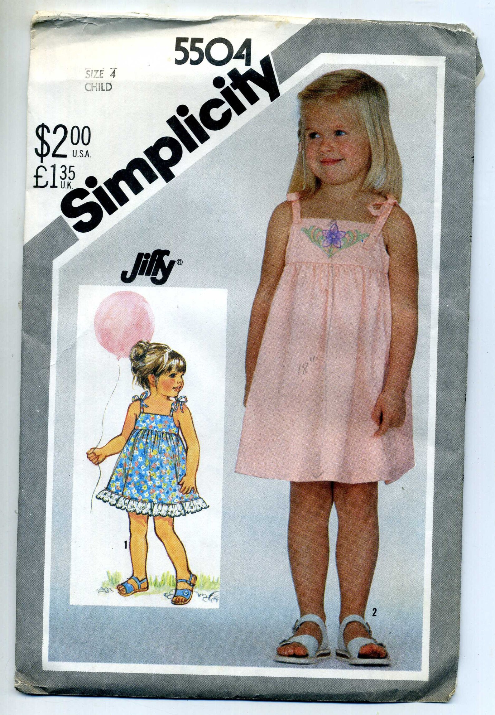 Sewing Patterns for Little Girls Dresses and Sleepwear | Etsy