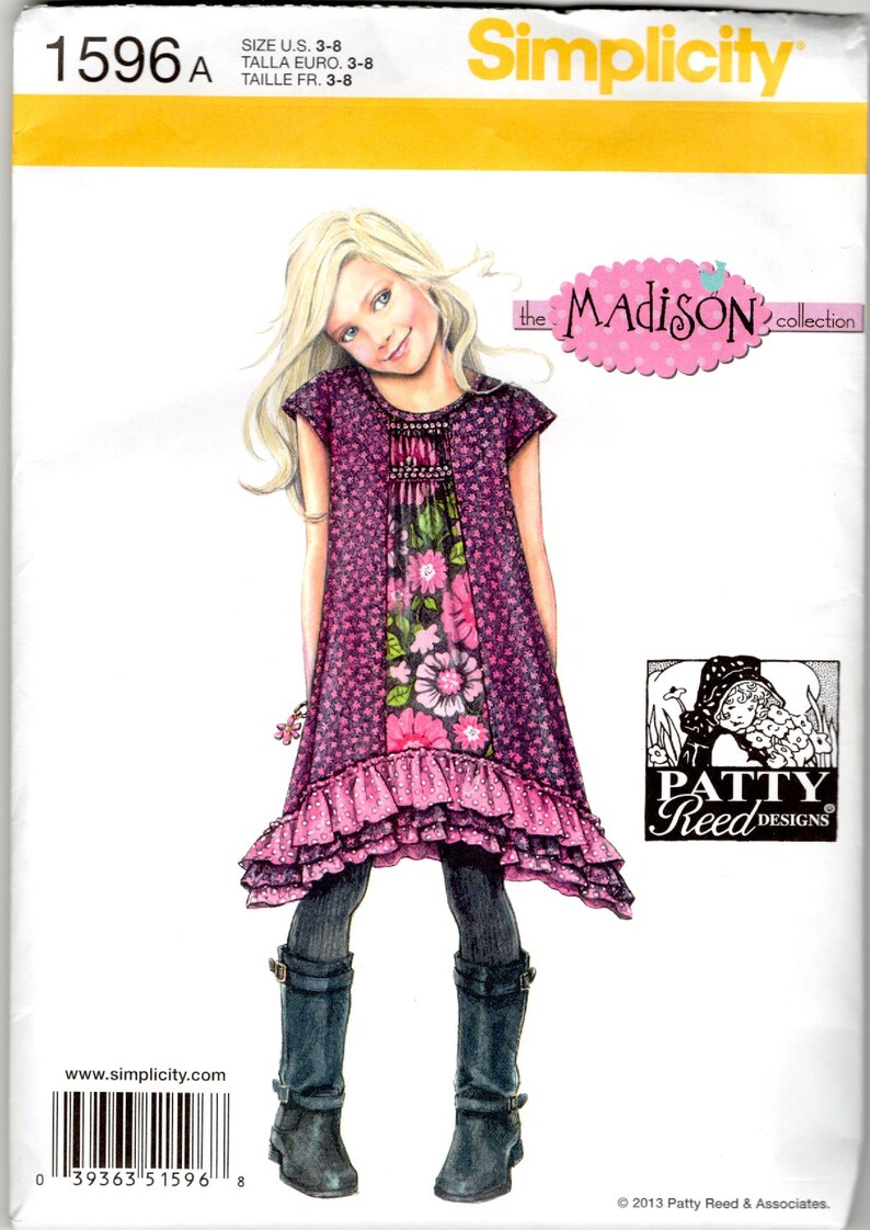 Sewing Patterns for Little Girls Dresses Group 3 - Etsy
