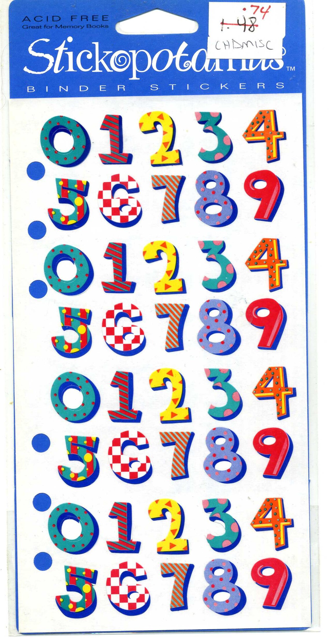 Stickers Discontinued and New Old Stock - Etsy