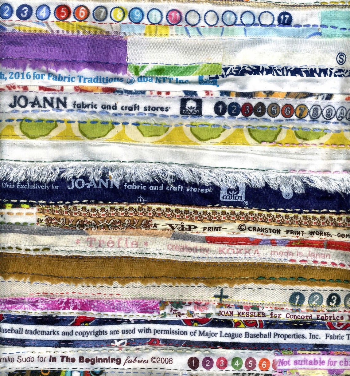 Hand Applique Scrap Fabric Decorative Pillow Cover - Etsy