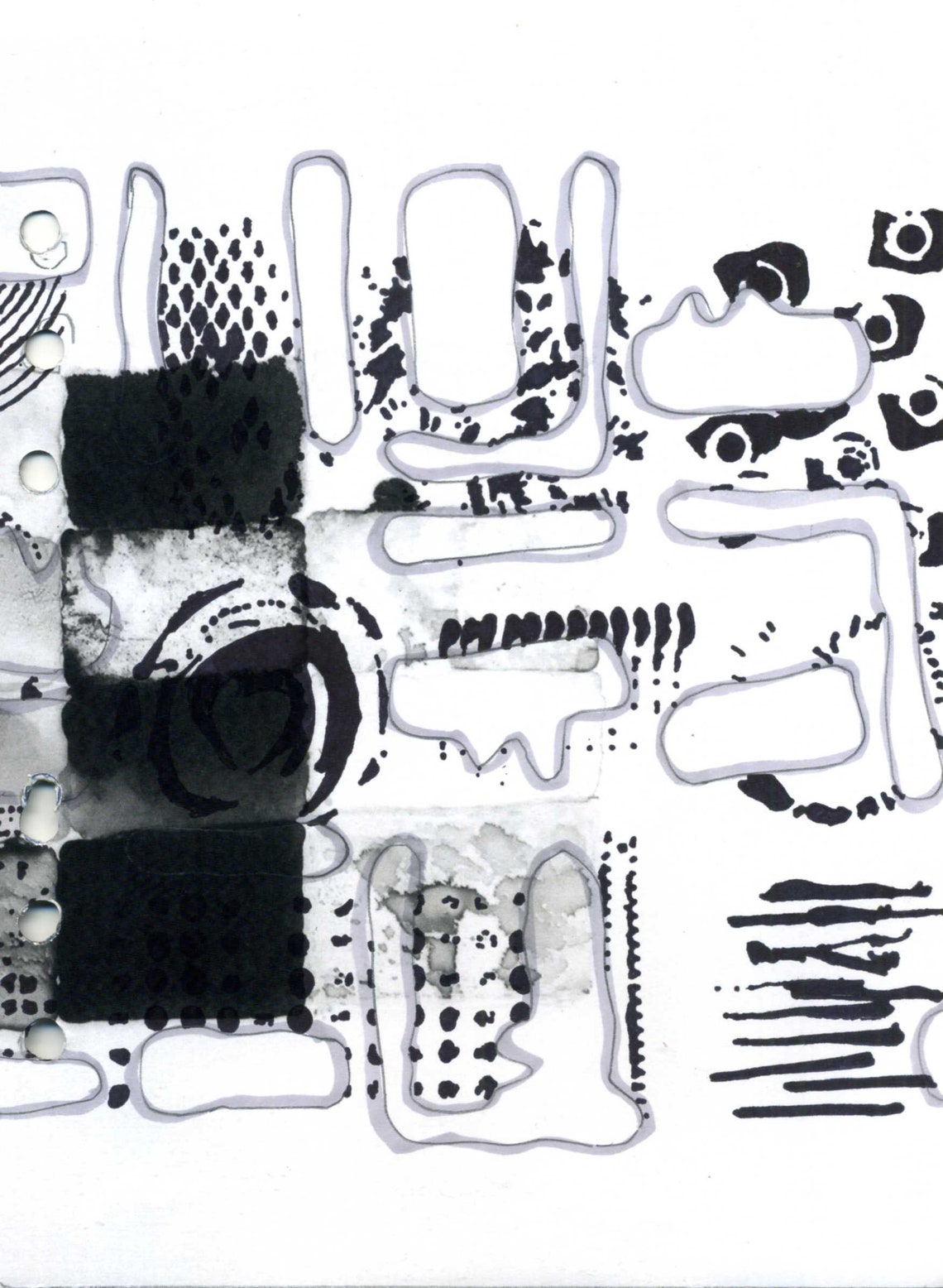 Mini Impressions 6x6 Stencil | Etsy