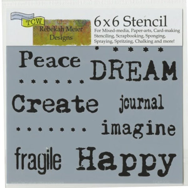 Word Stencils - Etsy