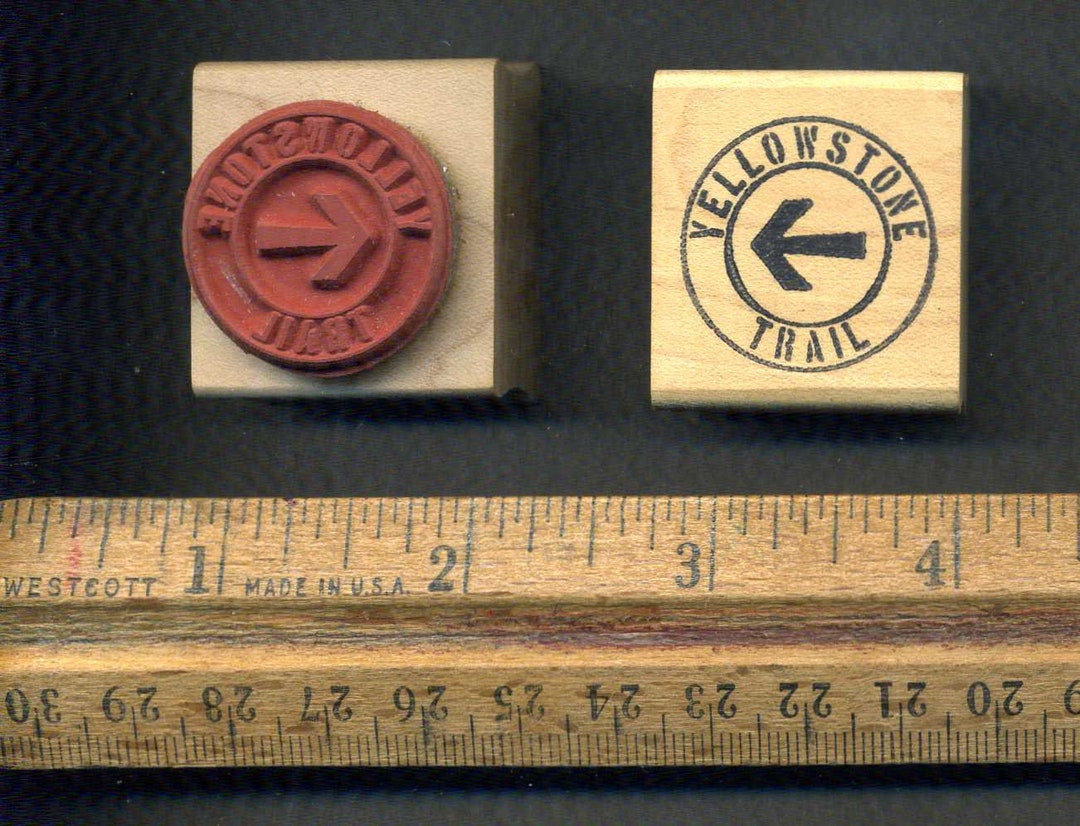 Historic Highway Sign Rubber Stamps - Etsy