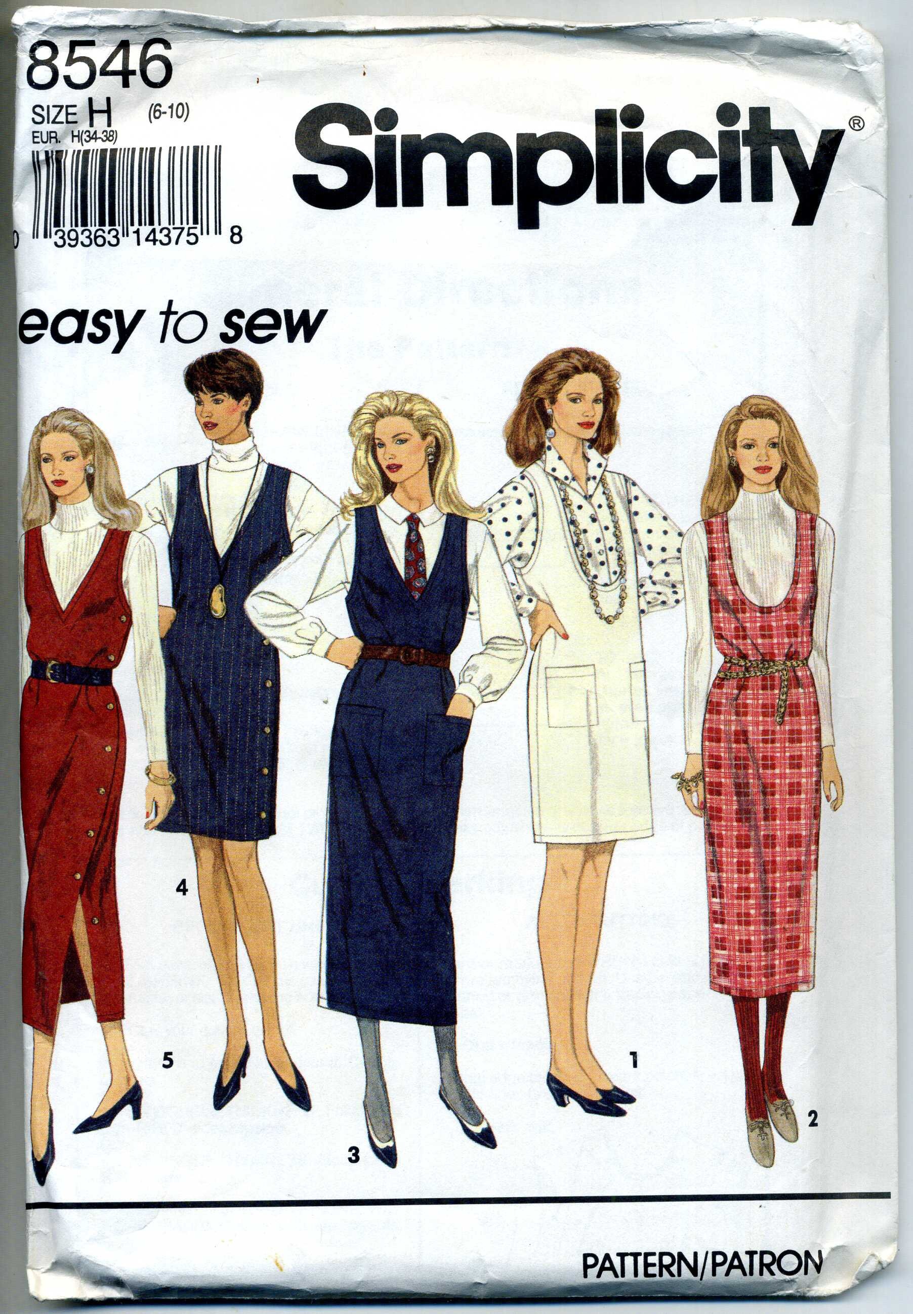 Sewing Patterns for Women's Clothing - Dresses and Dresses With Jackets ...