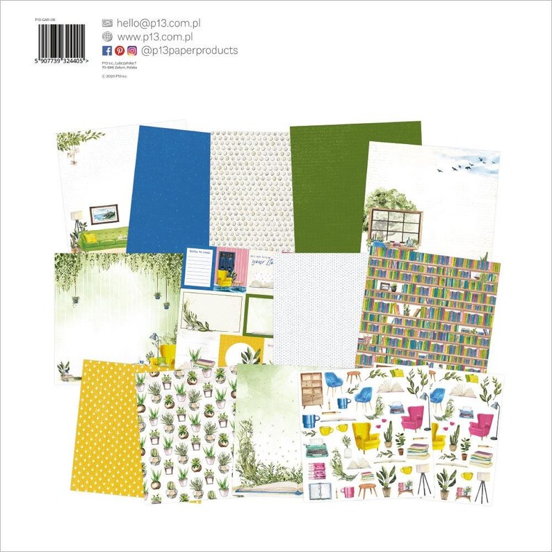 12" X 12" Decorative Paper Pads - Etsy