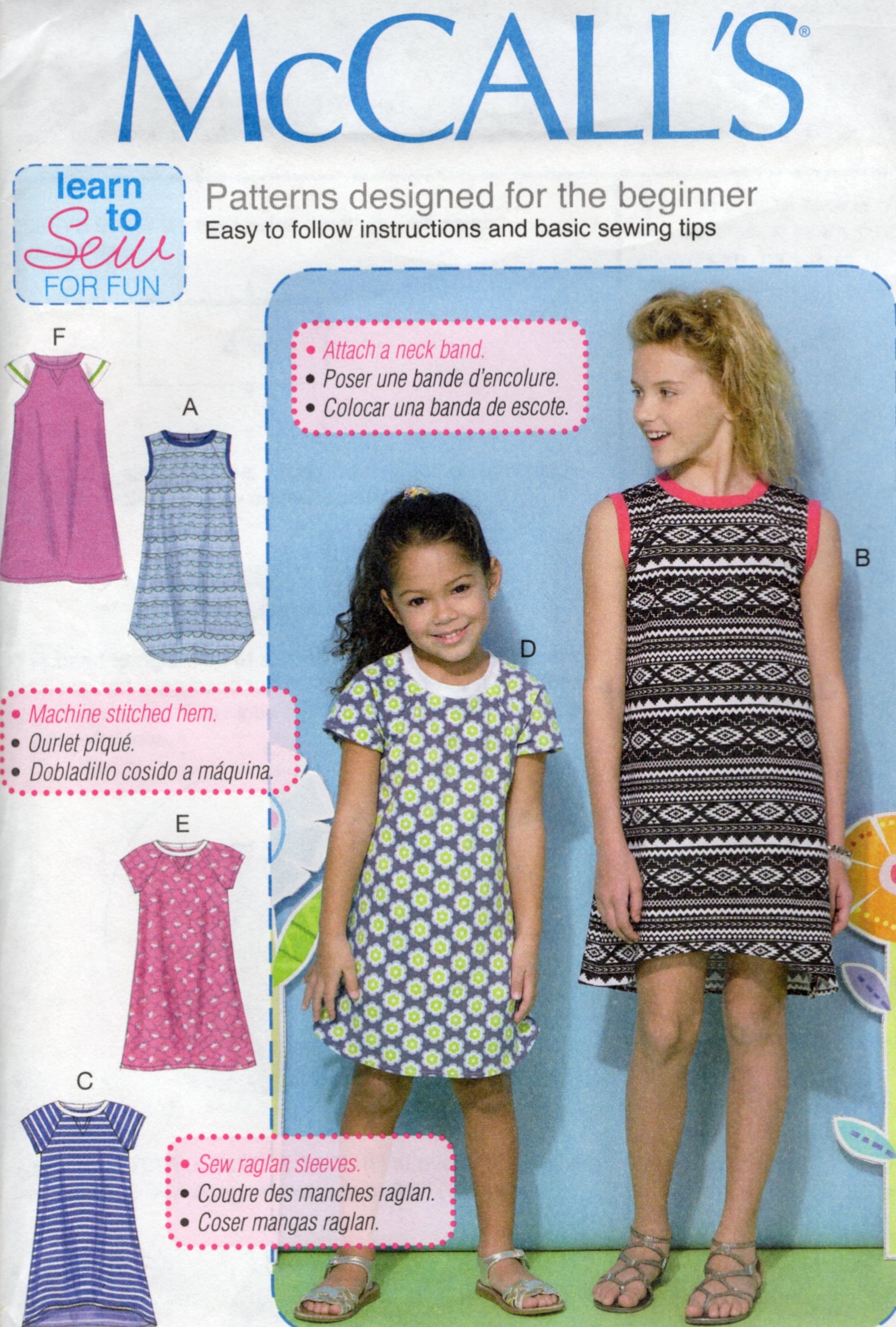 Sewing Patterns for Little Girls Dresses Group 2 - Etsy