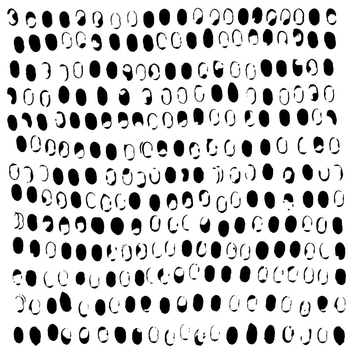 Hole Punch 6x6 Stencil - Etsy