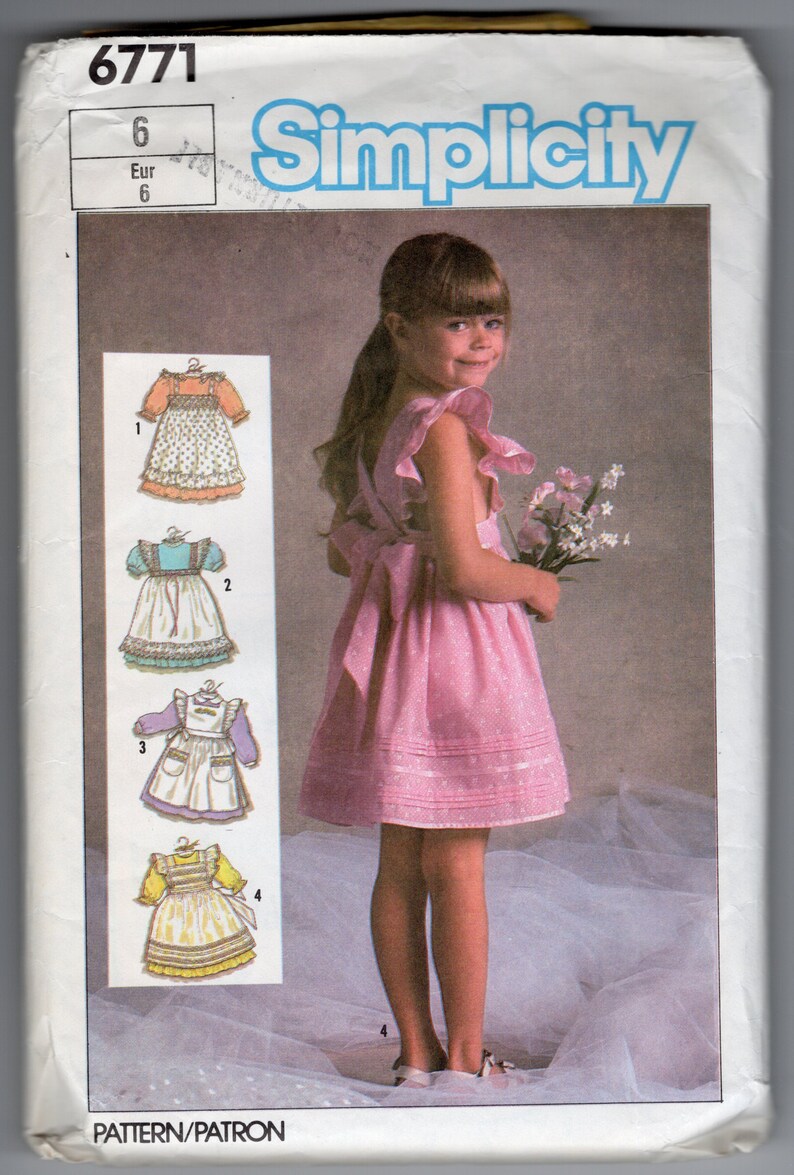 Sewing Patterns for Little Girls Dresses Group 3 - Etsy