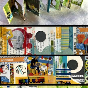 Mini Artist Books, Collage and Mixed Media - Etsy