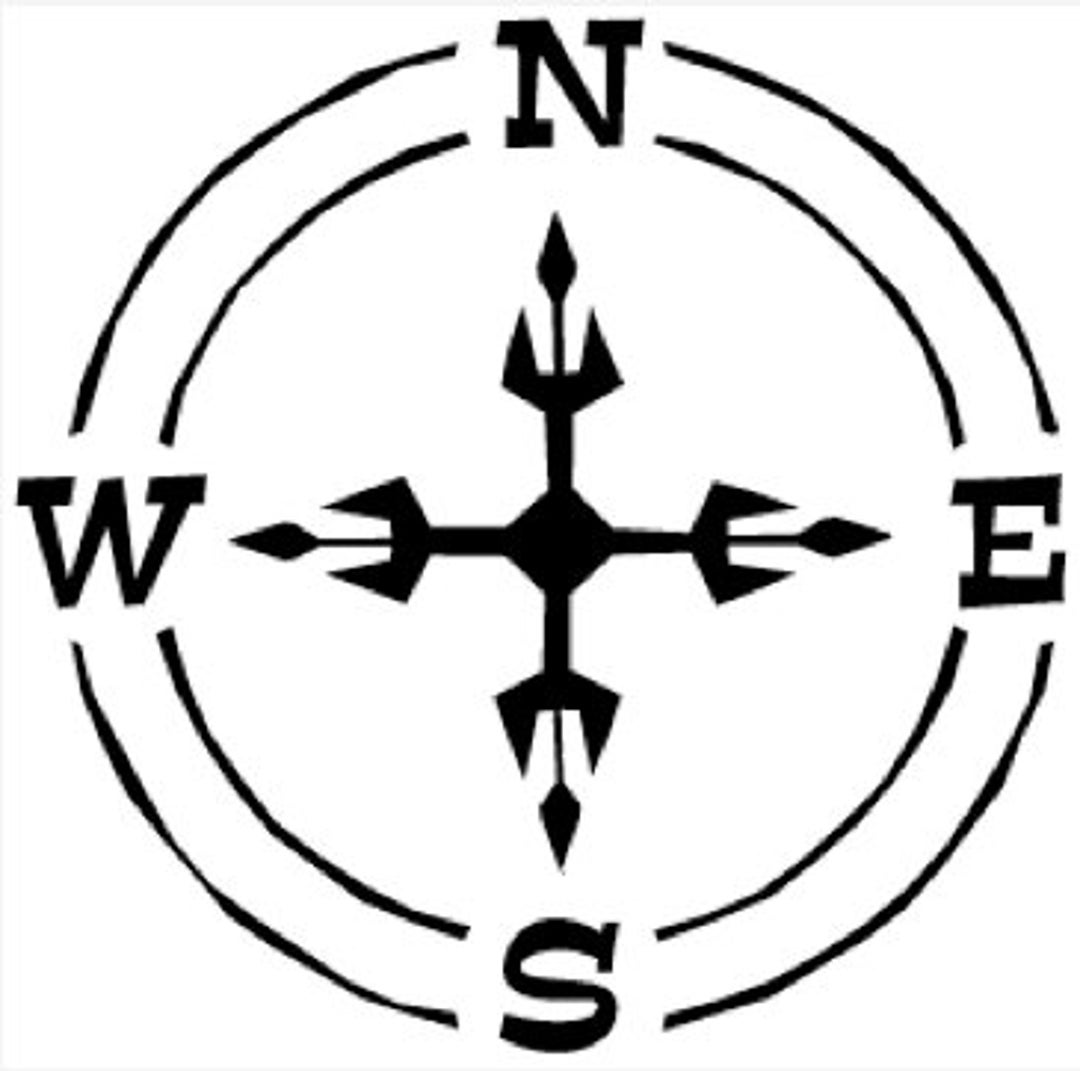 Rubber Stamp - Four Directions - Etsy