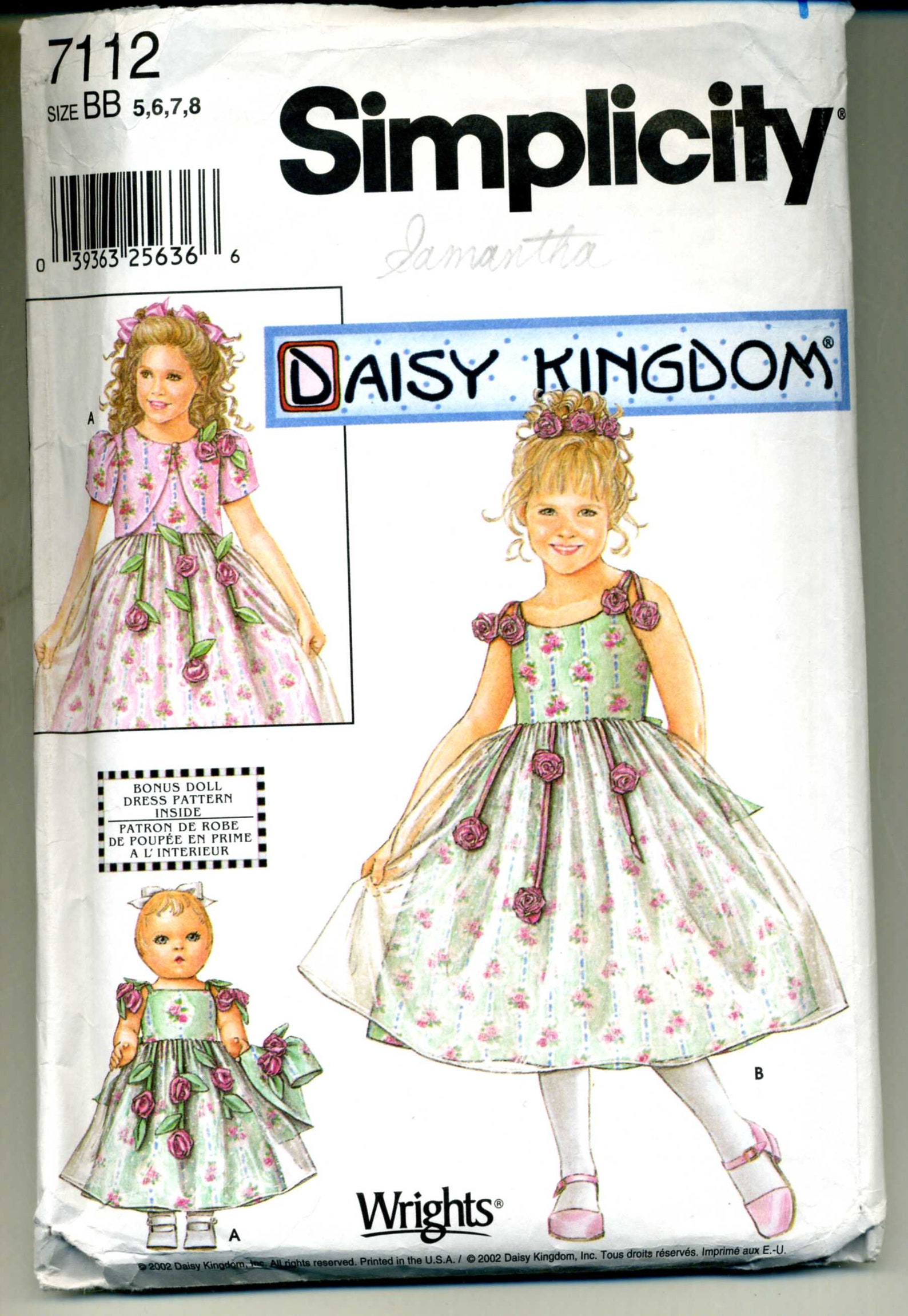 Sewing Patterns for Little Girls Dresses and Outfits - Etsy