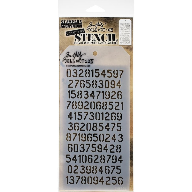 Tim Holtz Collection Layering Stencils - Group 2 - Etsy