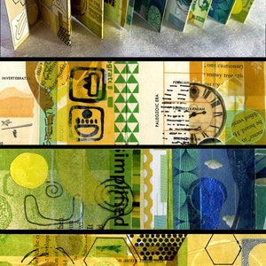 Mini Artist Books, Collage and Mixed Media - Etsy