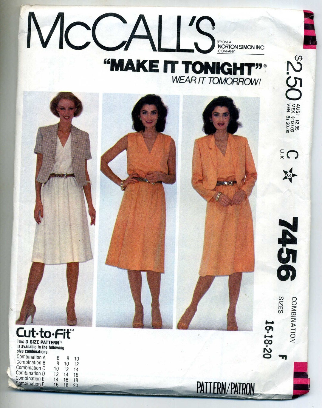 Sewing Patterns for Women's Clothing - Dresses and Dresses With Jackets ...
