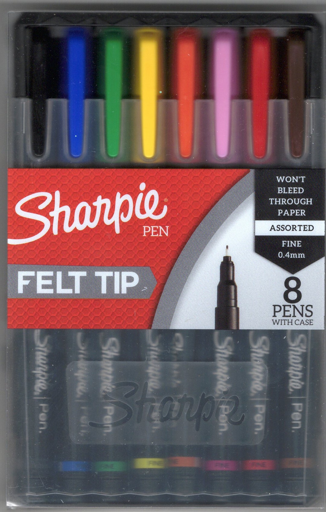 Sharpie Fine Point Art Pen W/hardcase 8/pkg - Etsy