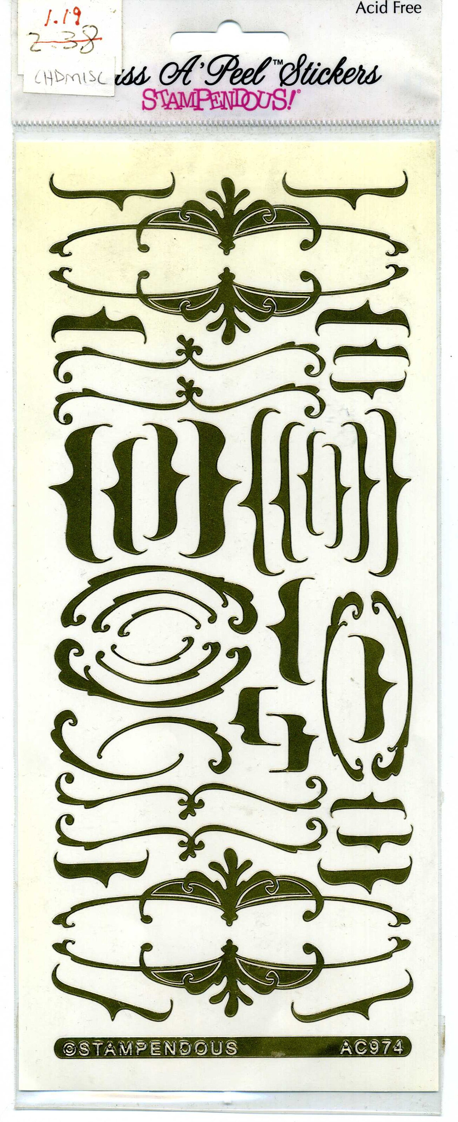 Stickers Discontinued and New Old Stock - Etsy