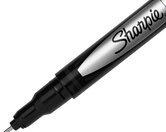 12 Writing, Calligraphy Sharpie Fine Point Pen Stylo, Assorted Colors ...