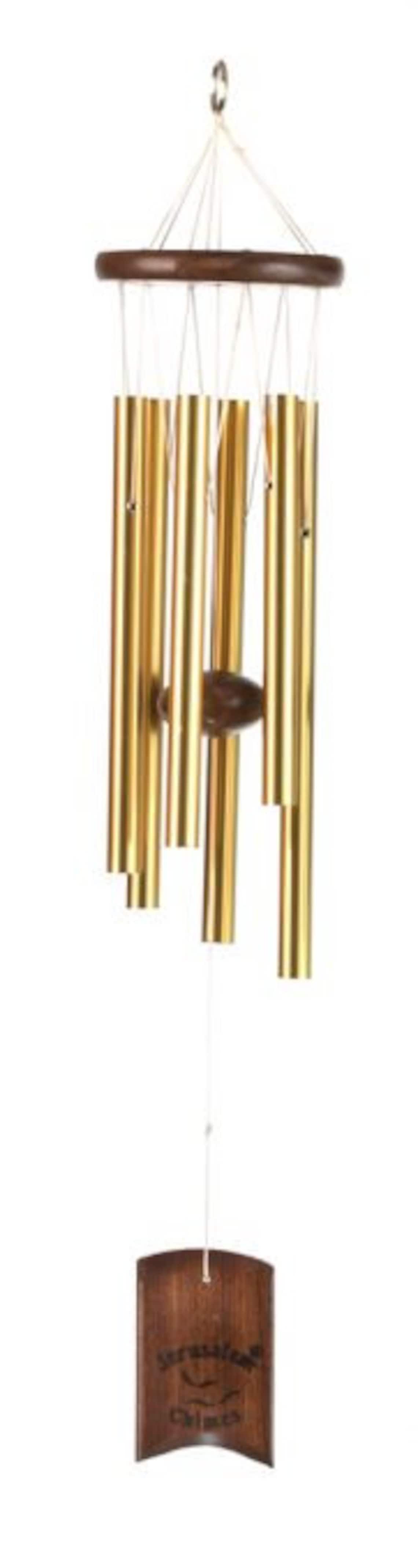 Small Wind chime Metal windchimes Handmade wind bell Tuned | Etsy