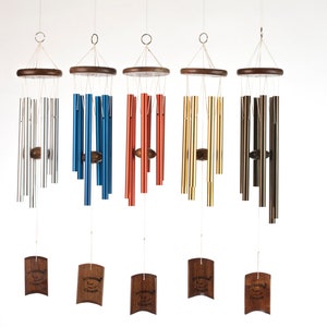 Small Wind Chime, Metal Windchimes, Handmade Wind Bell, Tuned Wind ...