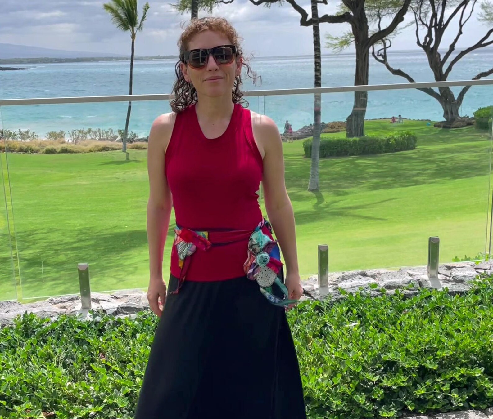 LRW DESIGNS Womens Handmade Oblong Scarf Made From Tulle and Recycled ...