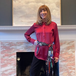 LRW DESIGNS - Women’s Handmade Oblong Scarf Made From Tulle and ...