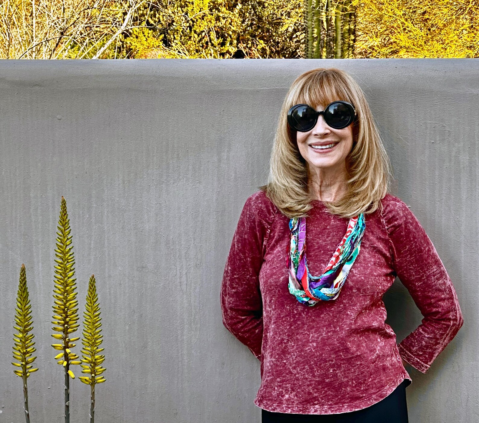 Handcrafted Fabric Statement Necklace, Multicolored Recycled Textile ...