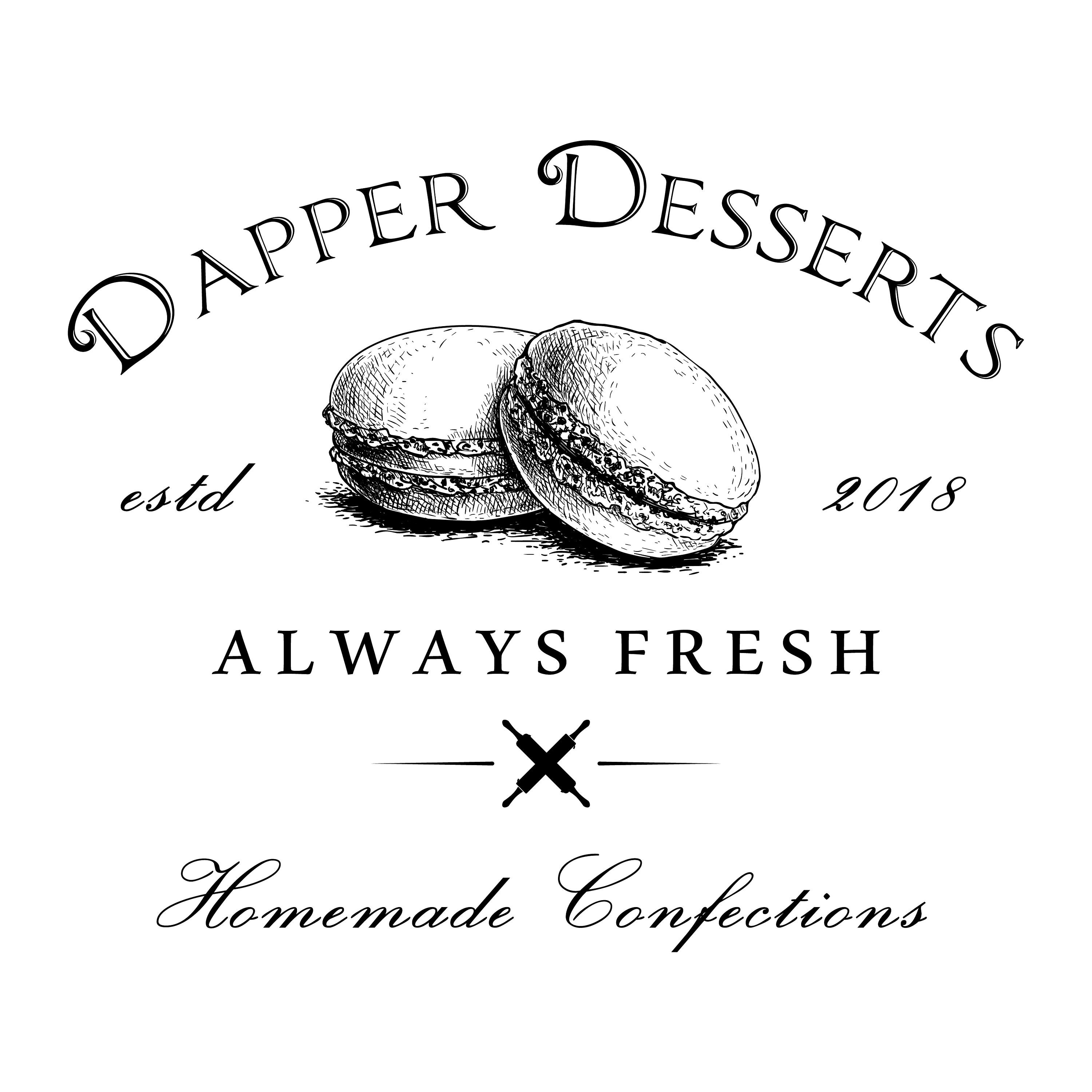 Confections Macaroon Custom Logo Design - Etsy