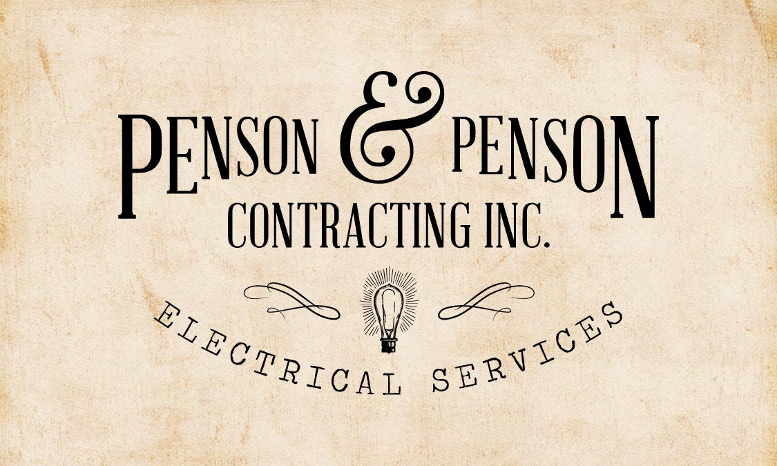 Electrical Custom Logo Design - Etsy